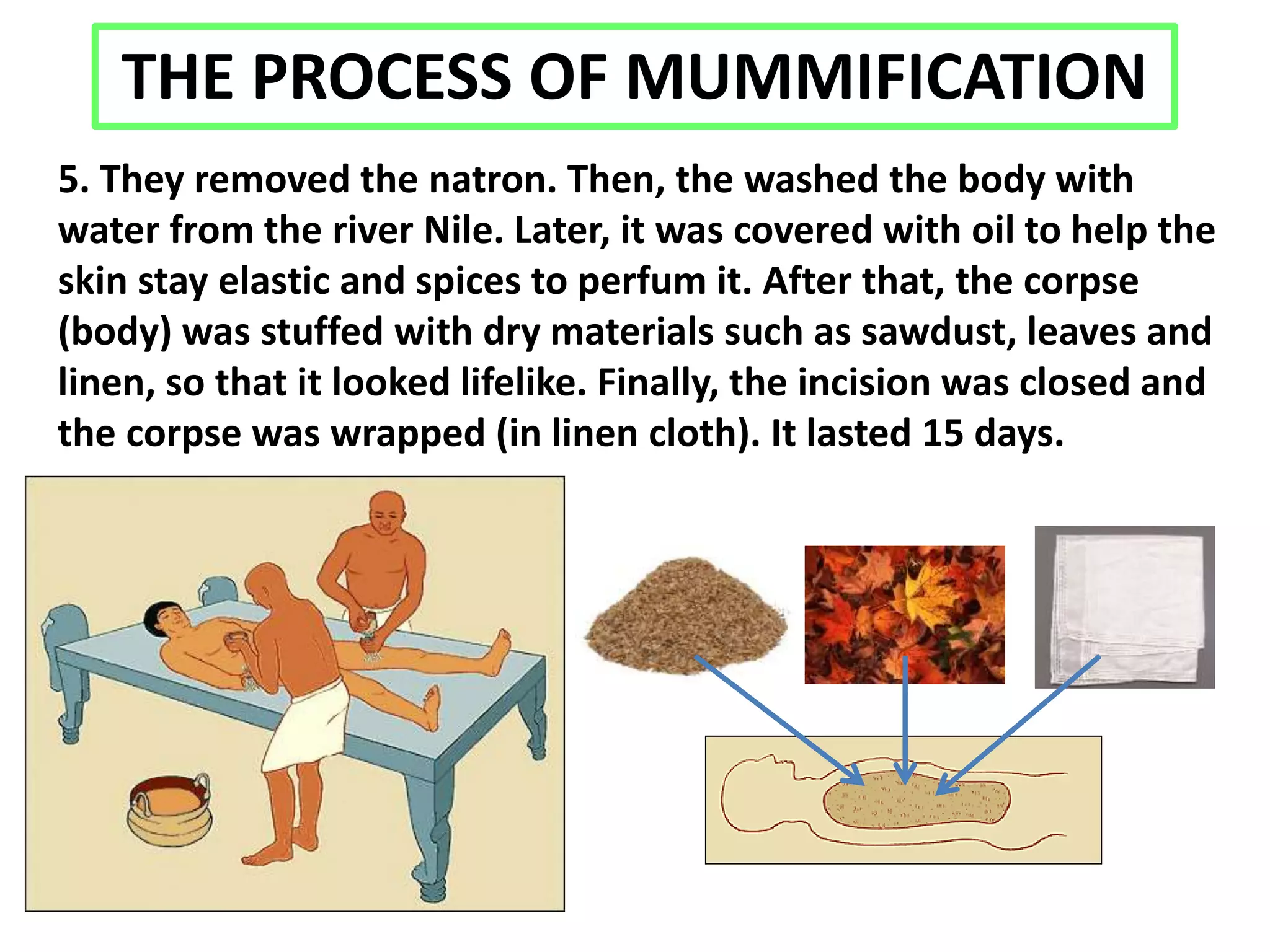 The process of mummification | PPTX