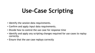 The process of performance testing | POTX