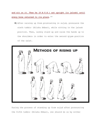 The process of sajdah (sujud) described in full detail www.scmuslim.com