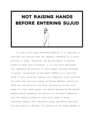 The process of sajdah (sujud) described in full detail www.scmuslim.com