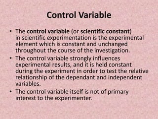 The process of science | PPTX