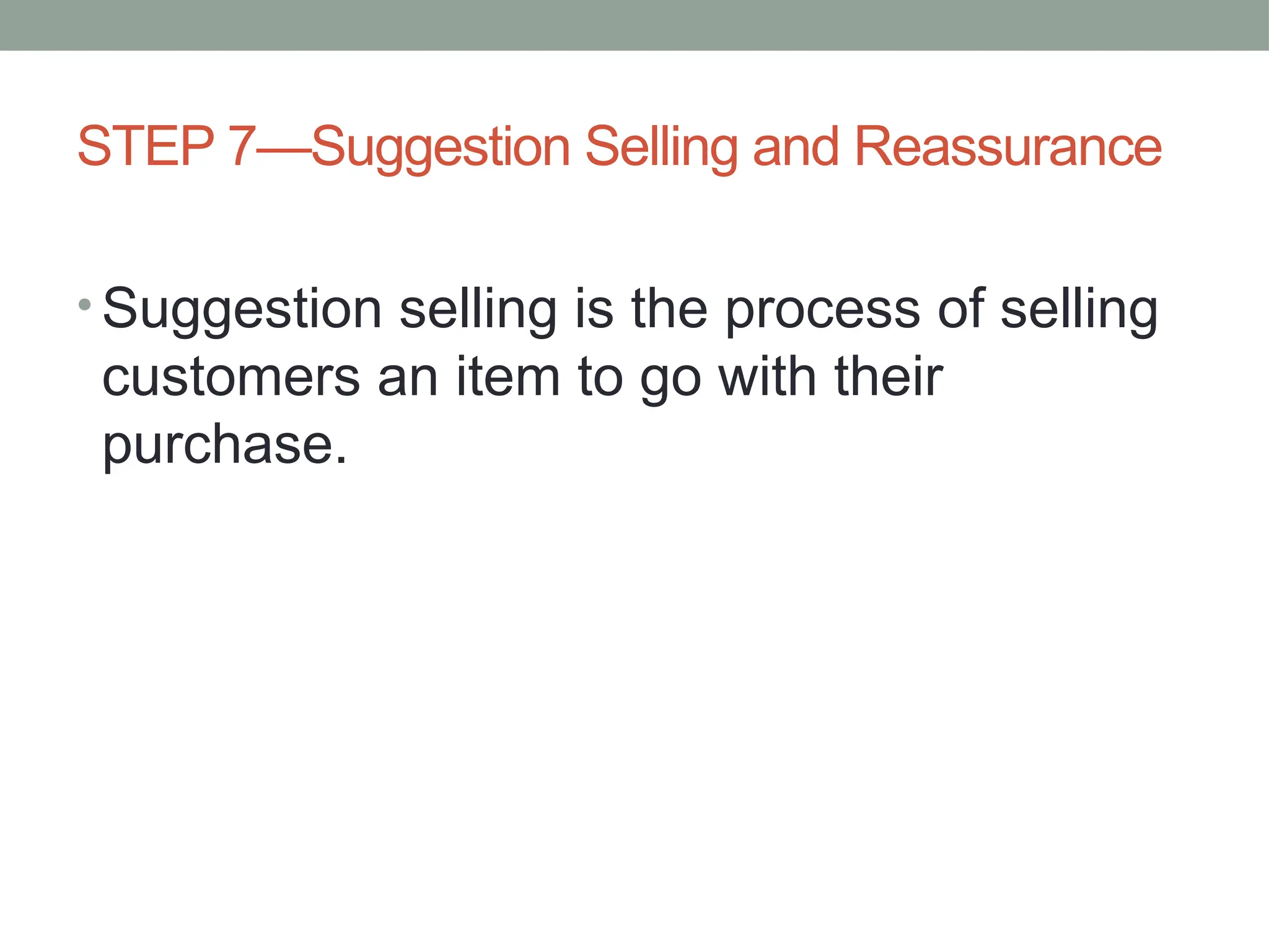 The Process of Selling - Steps of a Sale.pptx | Sales | Business