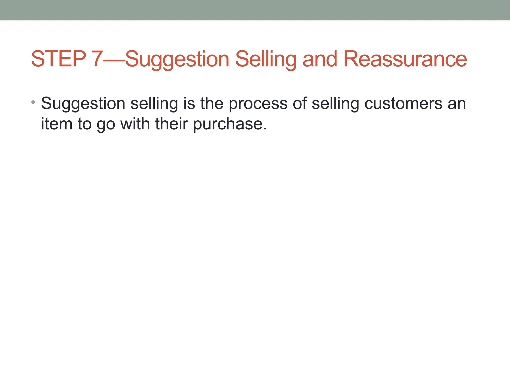 The Process of Selling - Steps of a Sale.pptx | Sales | Business