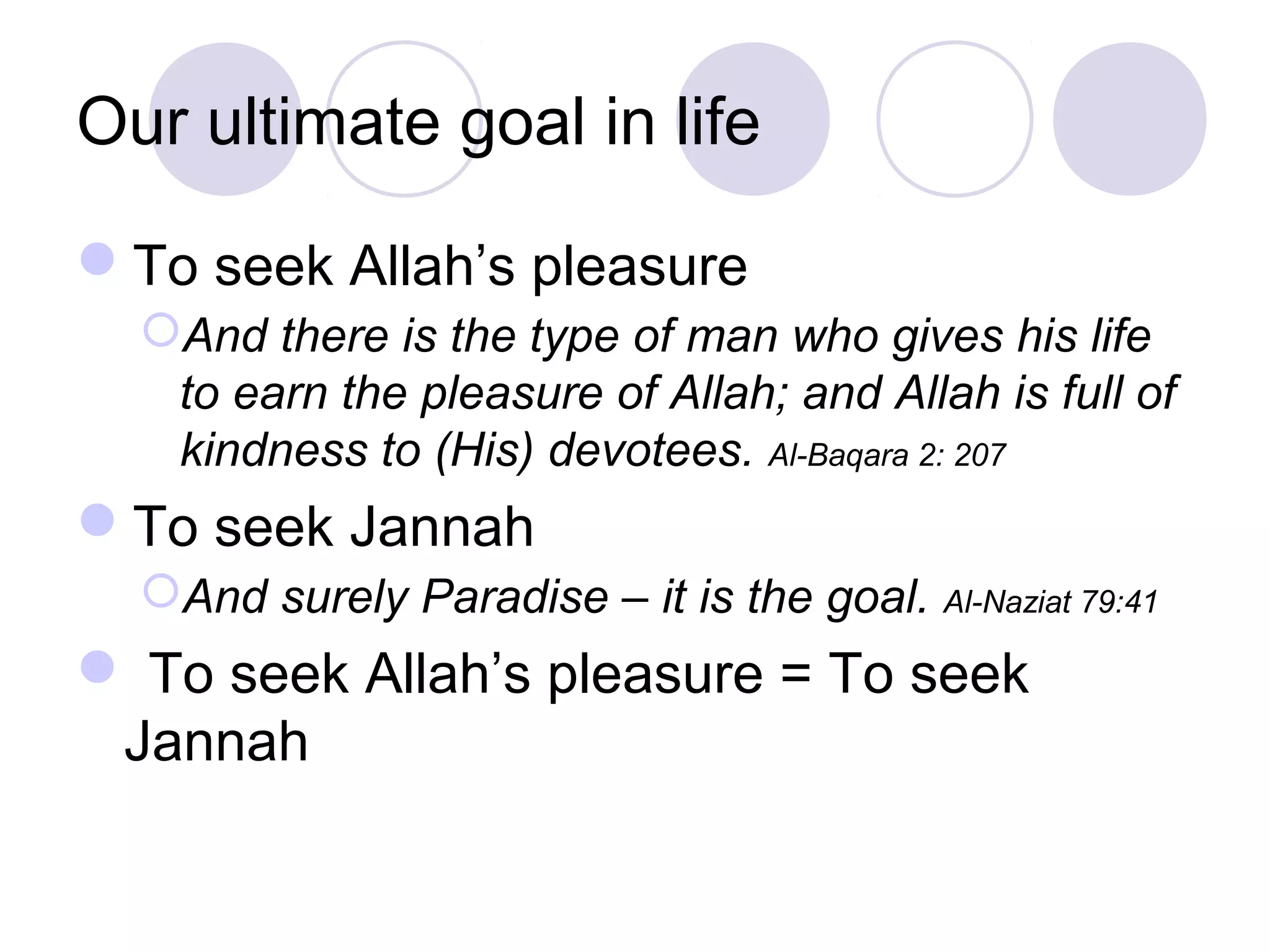 The process of Tazkiya | PPT