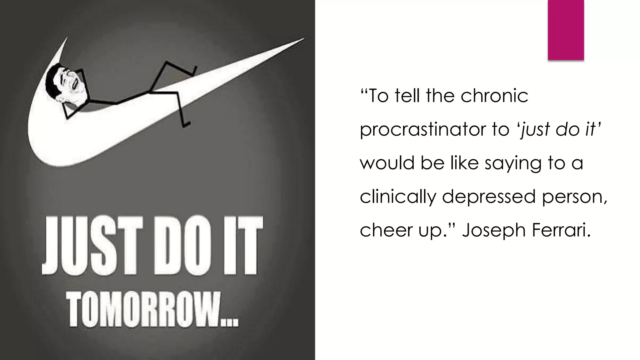 The procrastination doom loop | PPTX