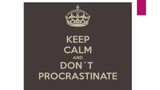 The procrastination doom loop | PPTX