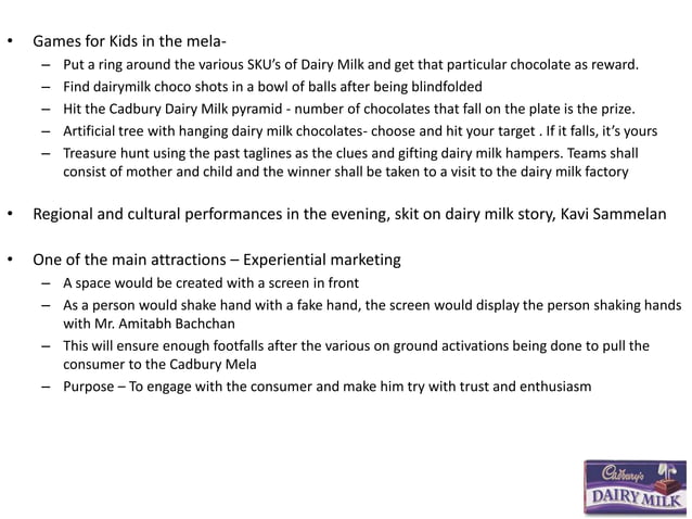 The p rodigy_cadburydairymilk | PPT