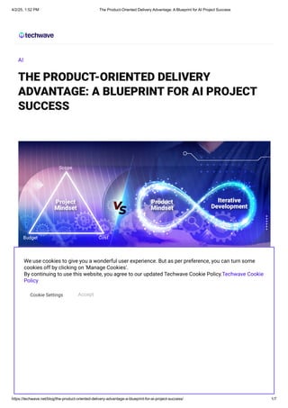 The Product-Oriented Delivery Advantage_ A Blueprint for AI Project ...