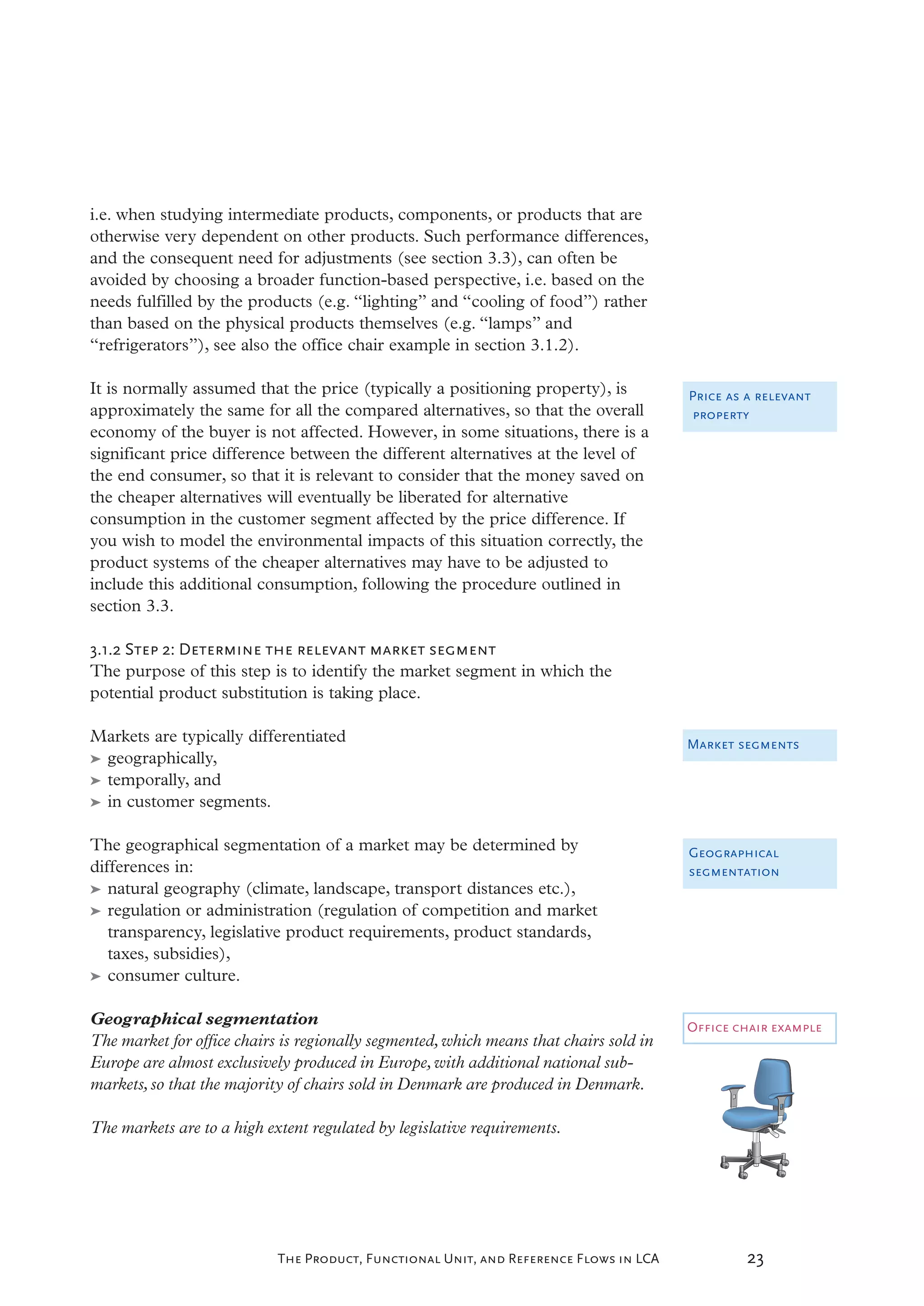 The product, functional unit and reference flow | PDF