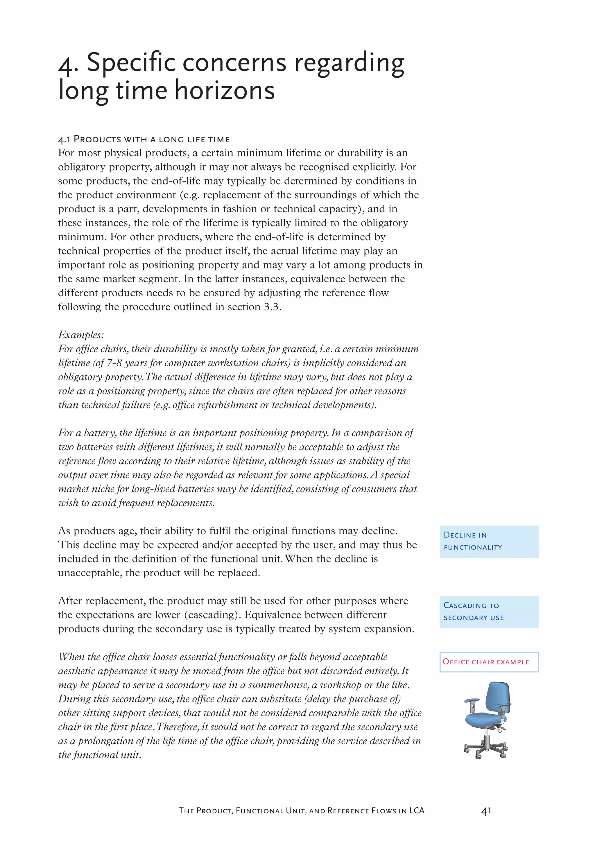 The product, functional unit and reference flow | PDF