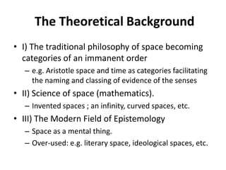 The production of space hi | PPTX | Geography | Science
