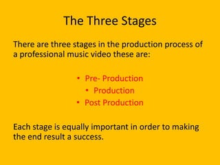 The production process | PPTX