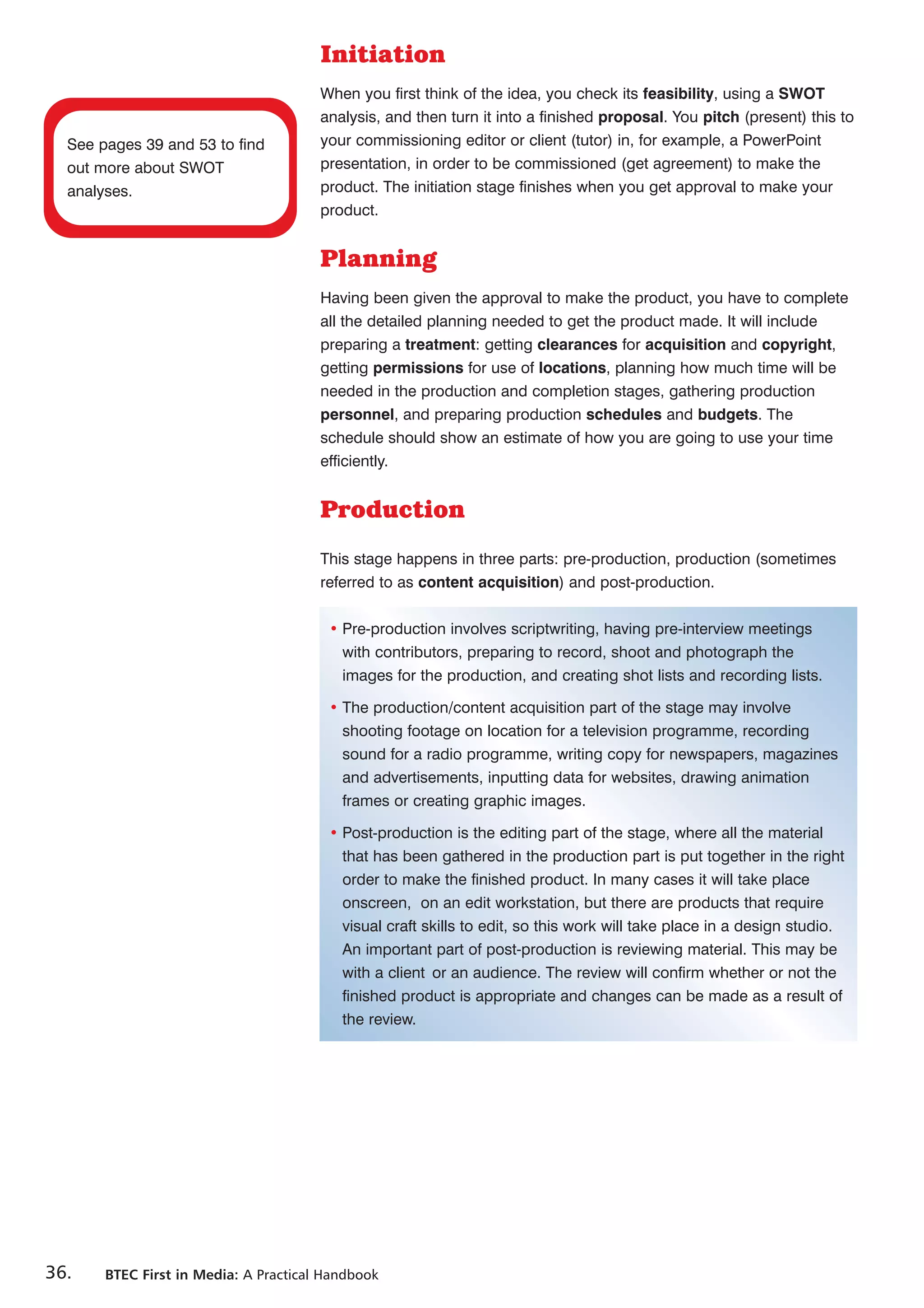 The production process | PDF