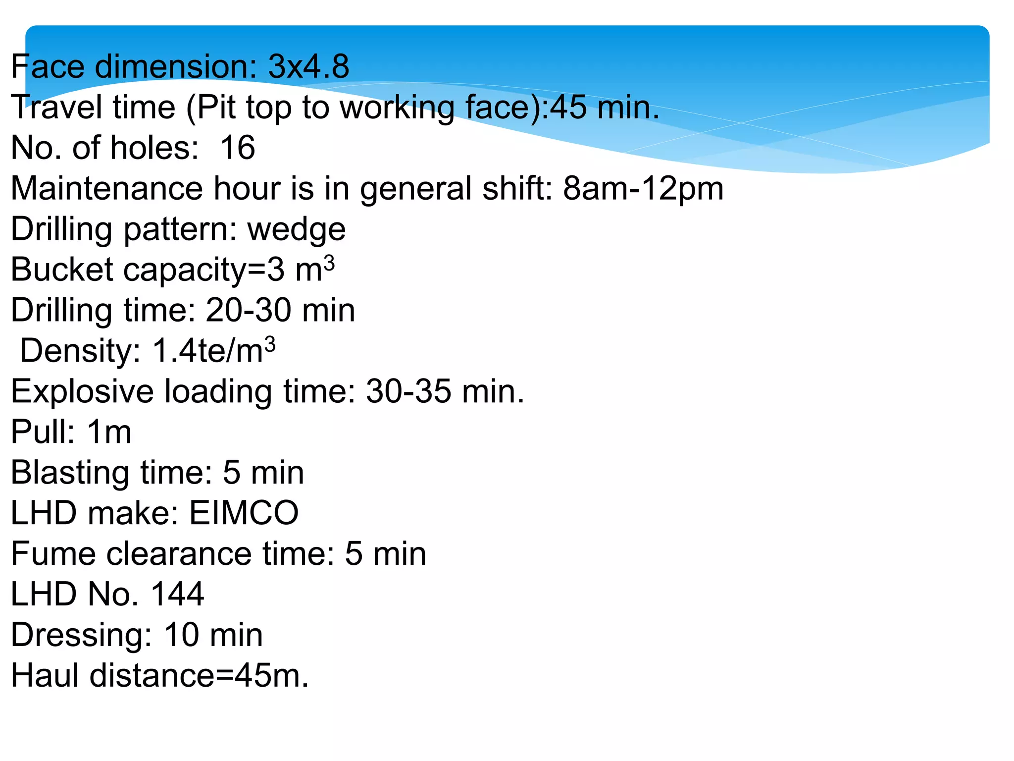 The productivity of lhd in underground coal mines | PPTX