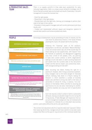The Productivity Puzzle - Pareto Law Recruitment | PDF