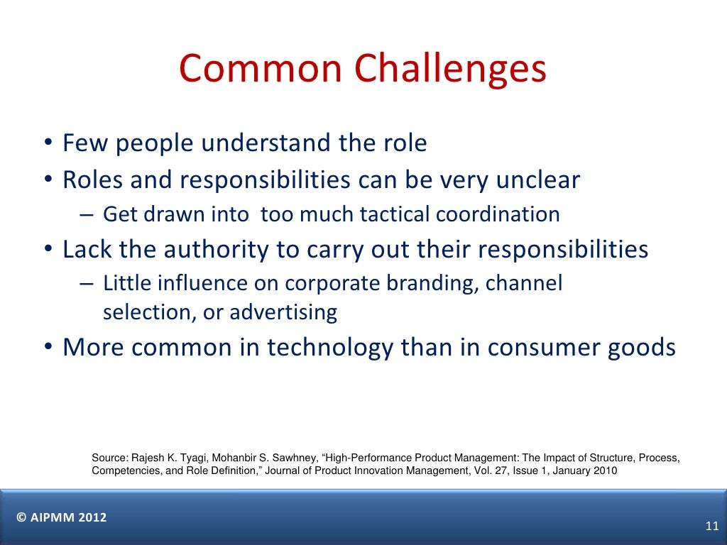 Common Challenges • Few people