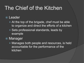 The professional chef | PPTX