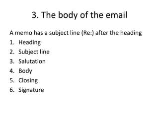 How to Write a Professional Email (for students) | PDF