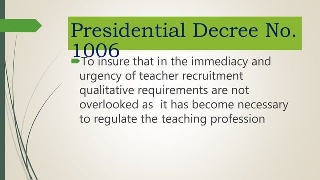 The professionalization of teaching | PPTX