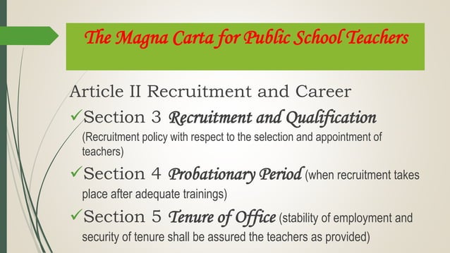 The professionalization of teaching | PPTX