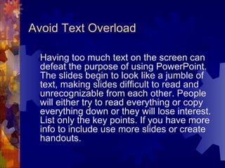 The Professional Presentation | PPT