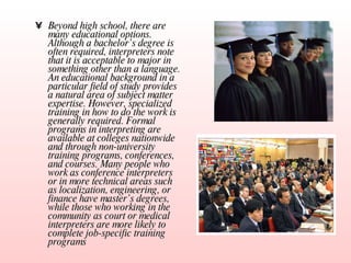 The Profession Of An Interpreter | PPT