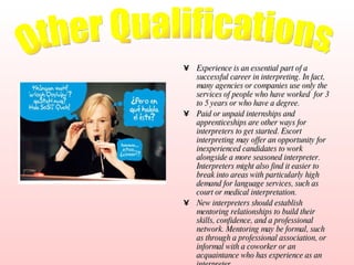 The Profession Of An Interpreter | PPT