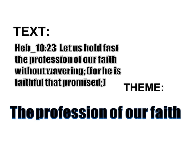 The Profession of our Faith | PPT | Christianity | Religion & Spirituality