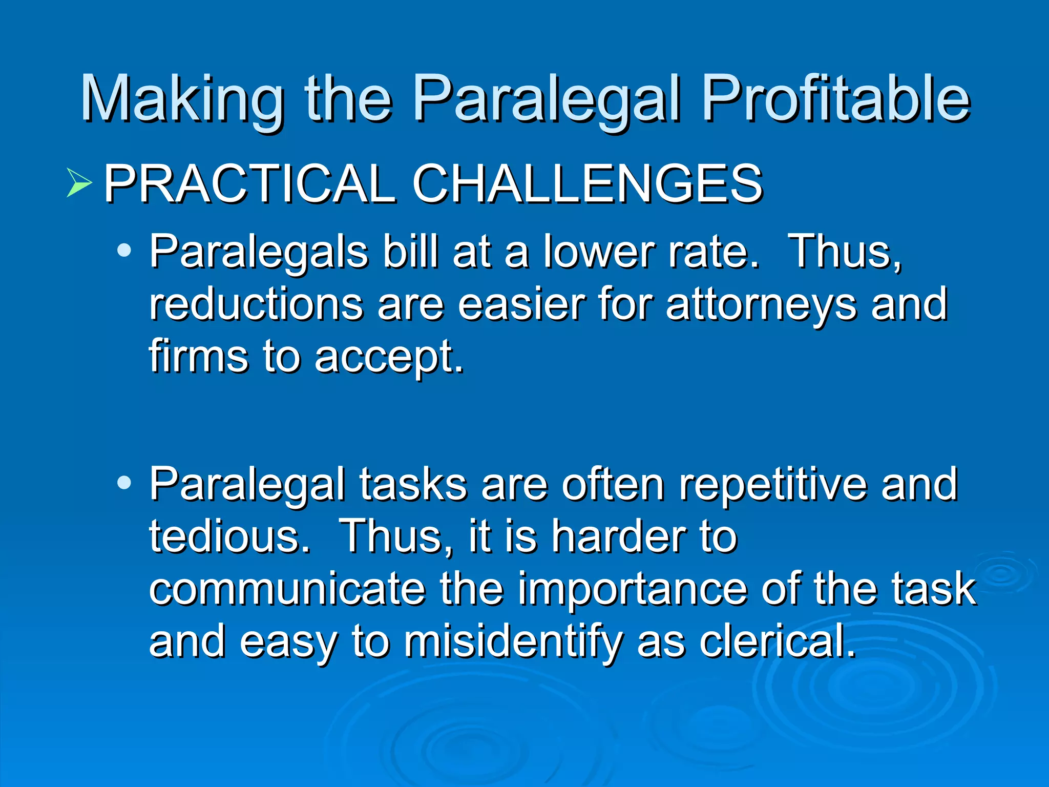 The Profiting Paralegal | PPT
