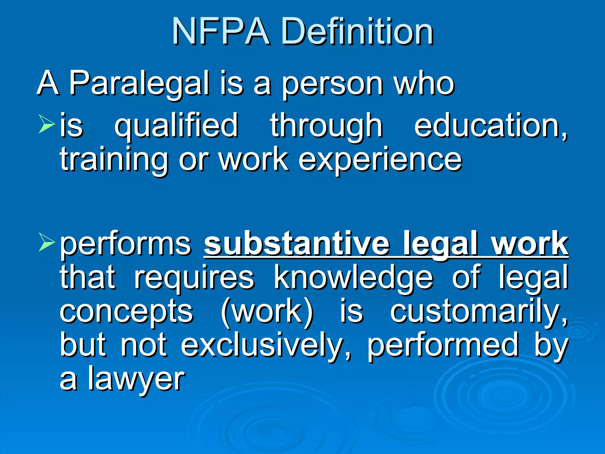 The Profiting Paralegal | PPT
