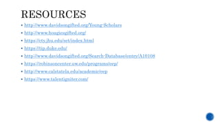 Understanding the Profoundly Gifted | PPTX