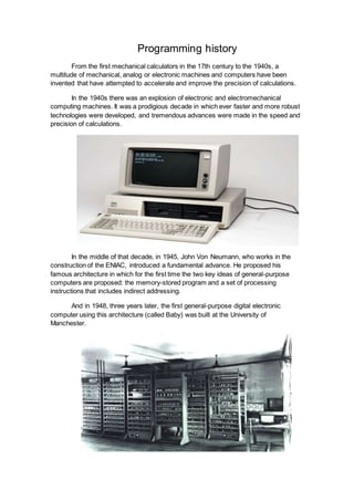 The programing. revista | PDF