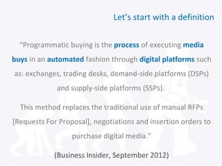 The Programmatic (R)evolution | PPT
