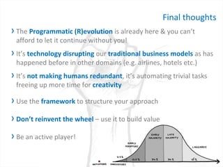 The Programmatic (R)evolution | PPT