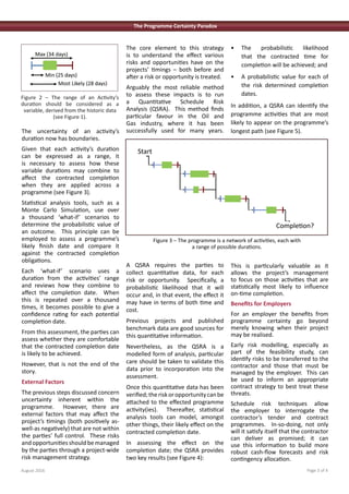 The Programme Certainty Paradox | PDF