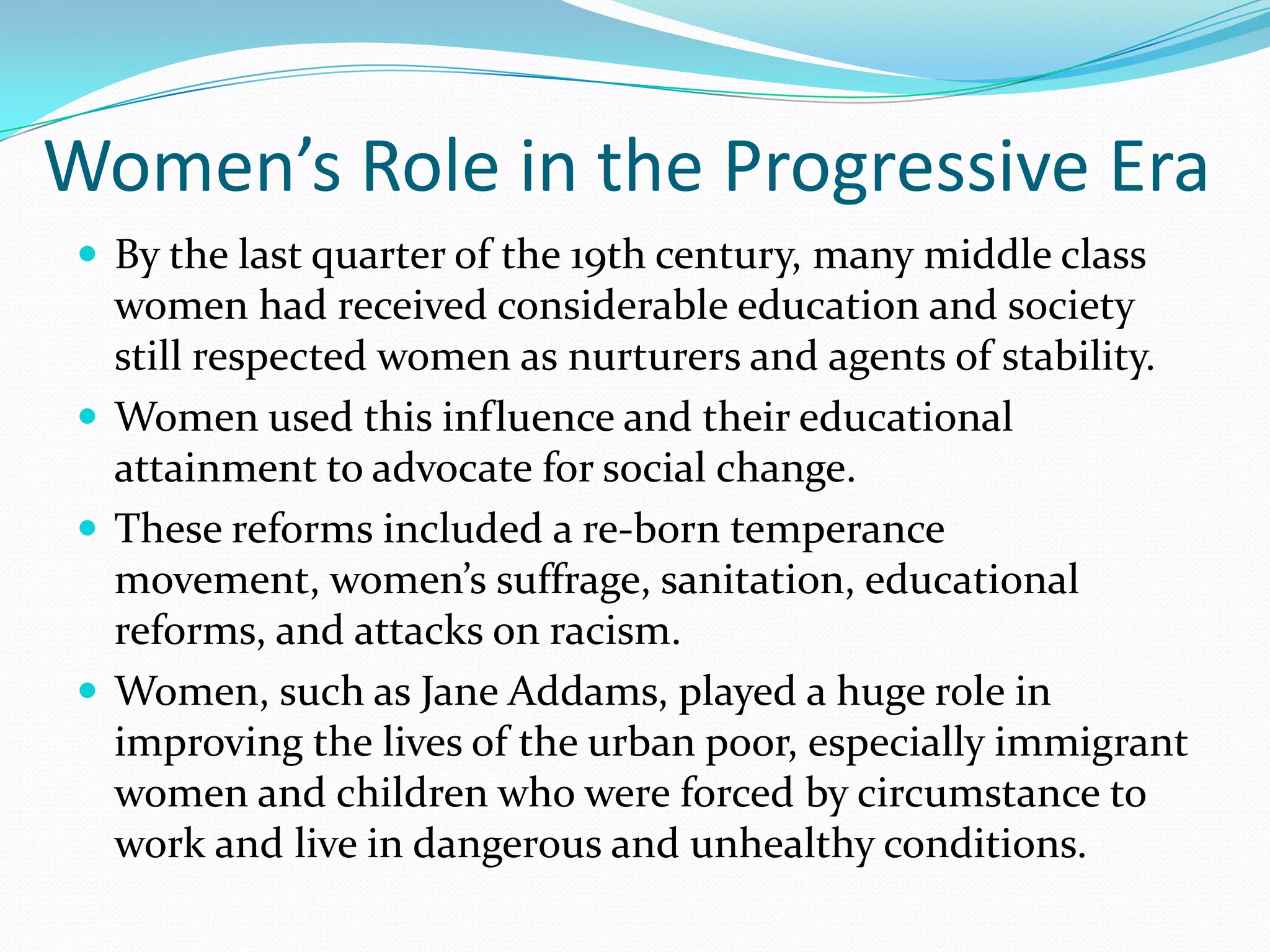 The Progressive Era | PPTX