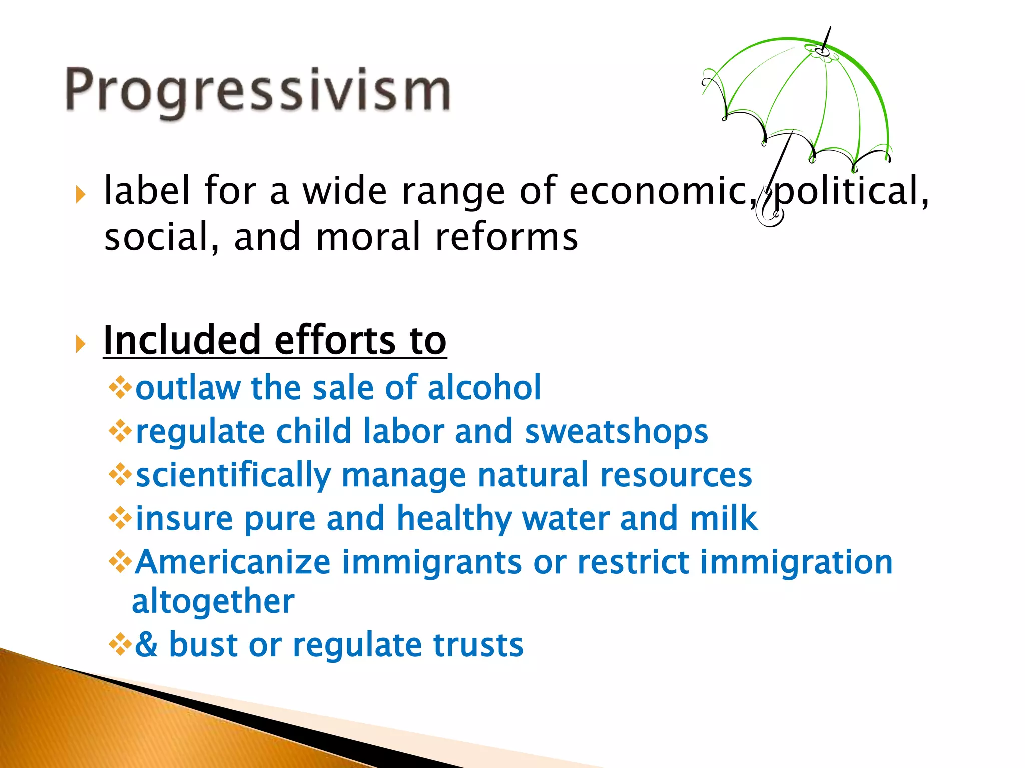 The progressive era | PPT