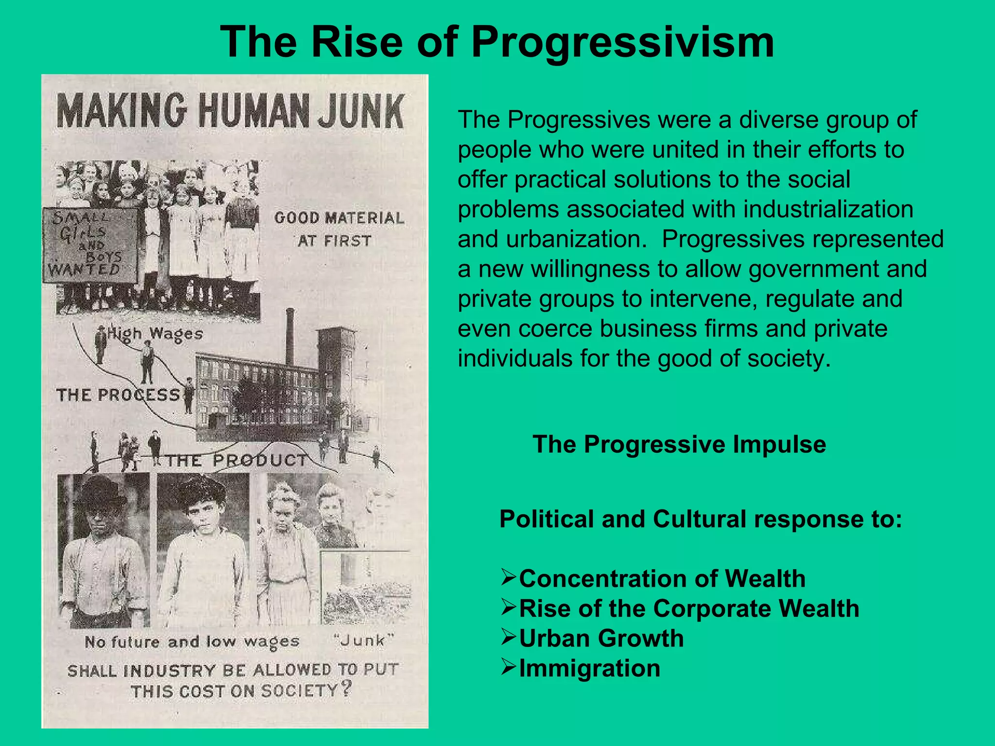 The Progressives | PPT