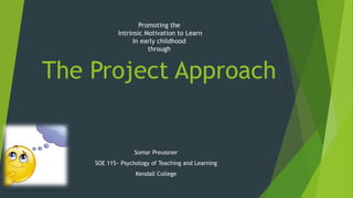 The project approach | PPTX