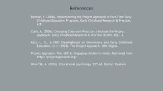 The project approach | PPTX