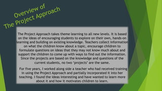 The project approach | PPTX