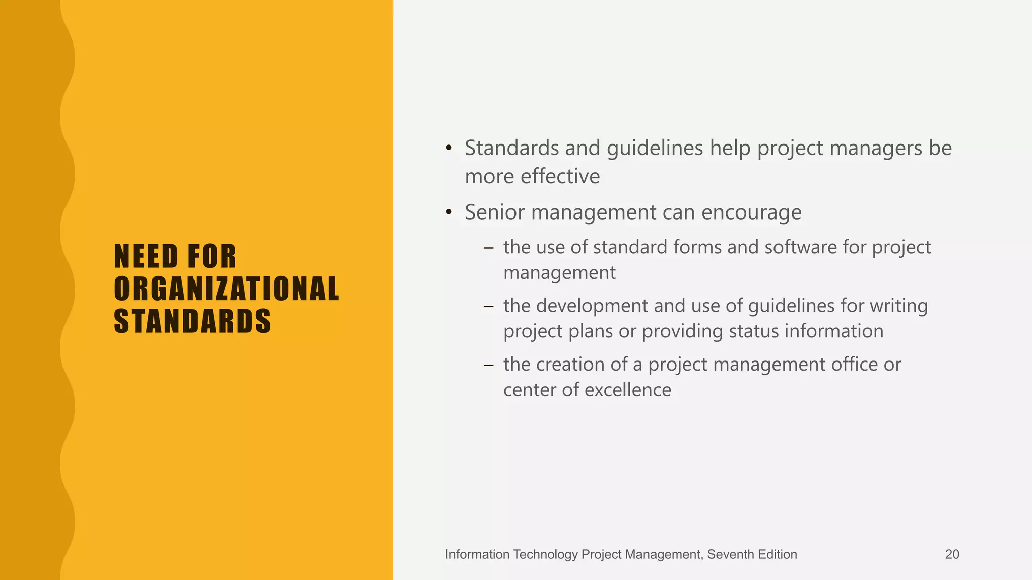 The project management and information technology context | PPTX