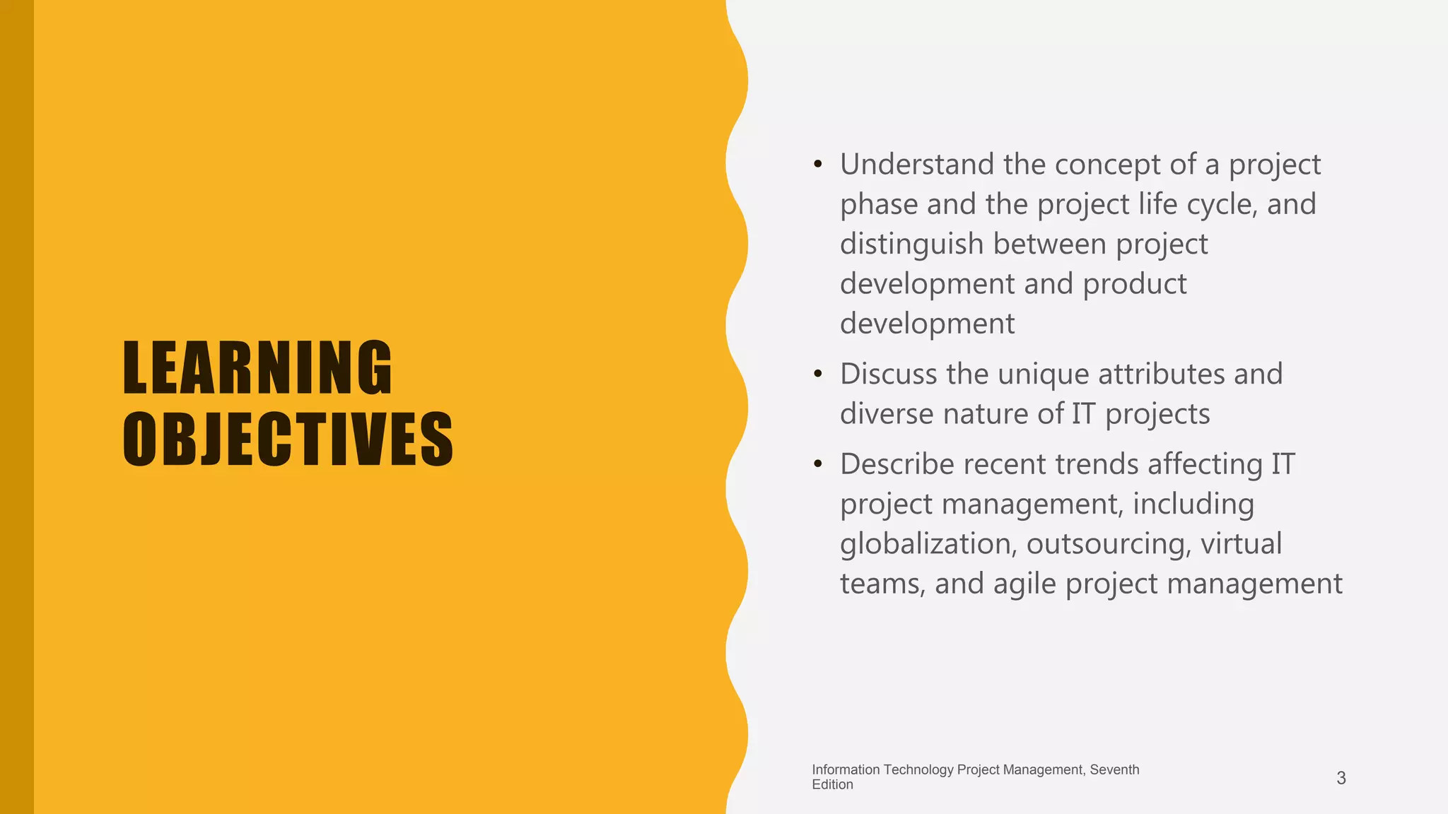 The project management and information technology context | PPTX