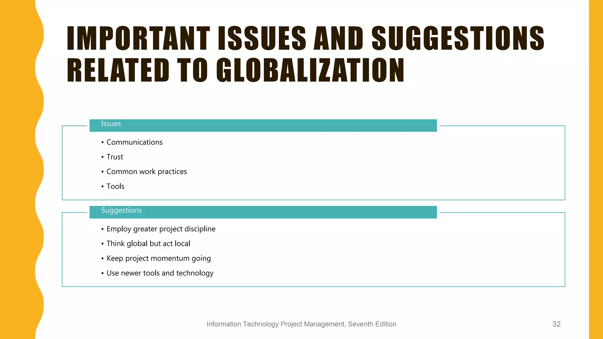 The project management and information technology context | PPTX