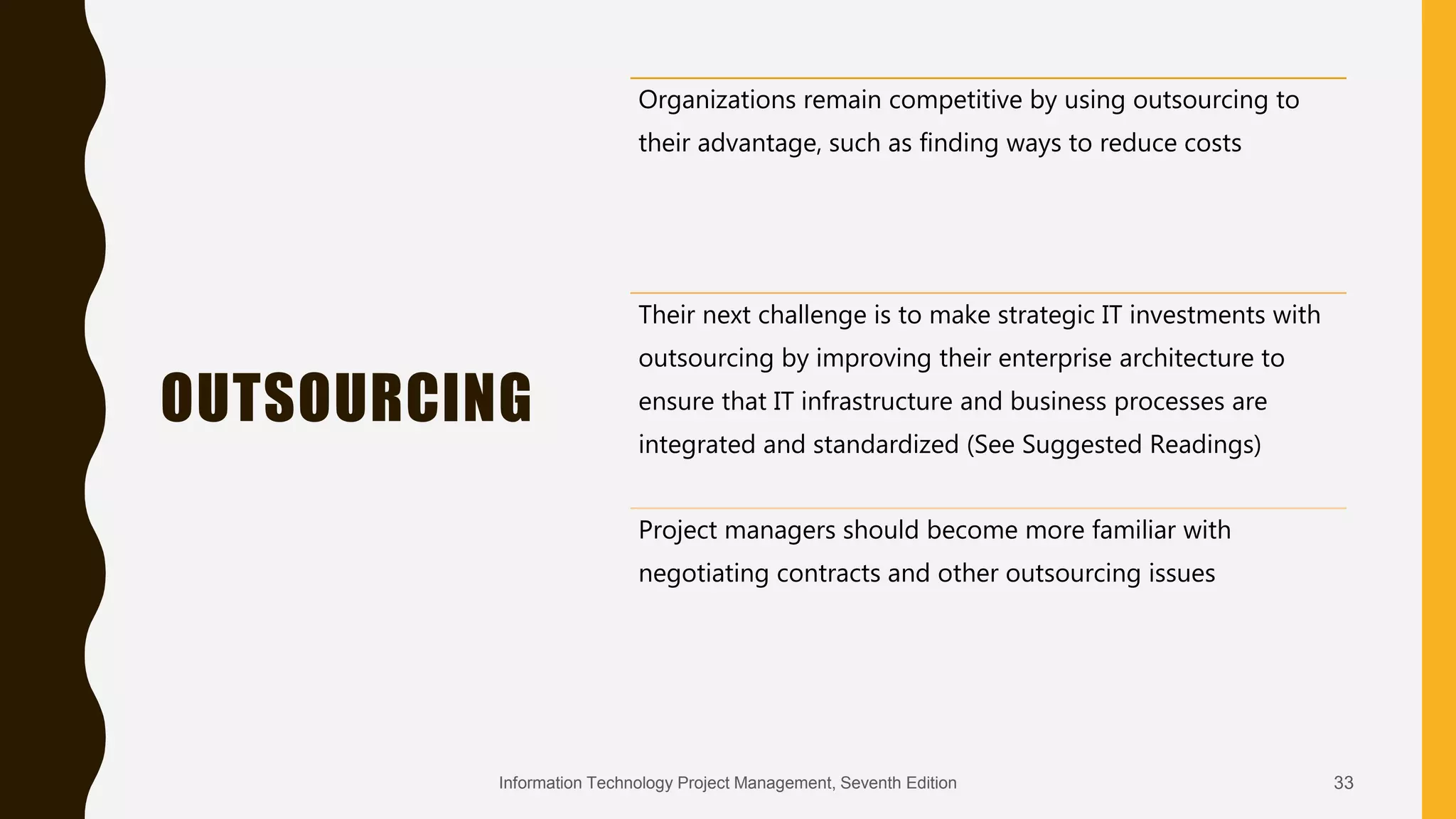 The project management and information technology context | PPTX