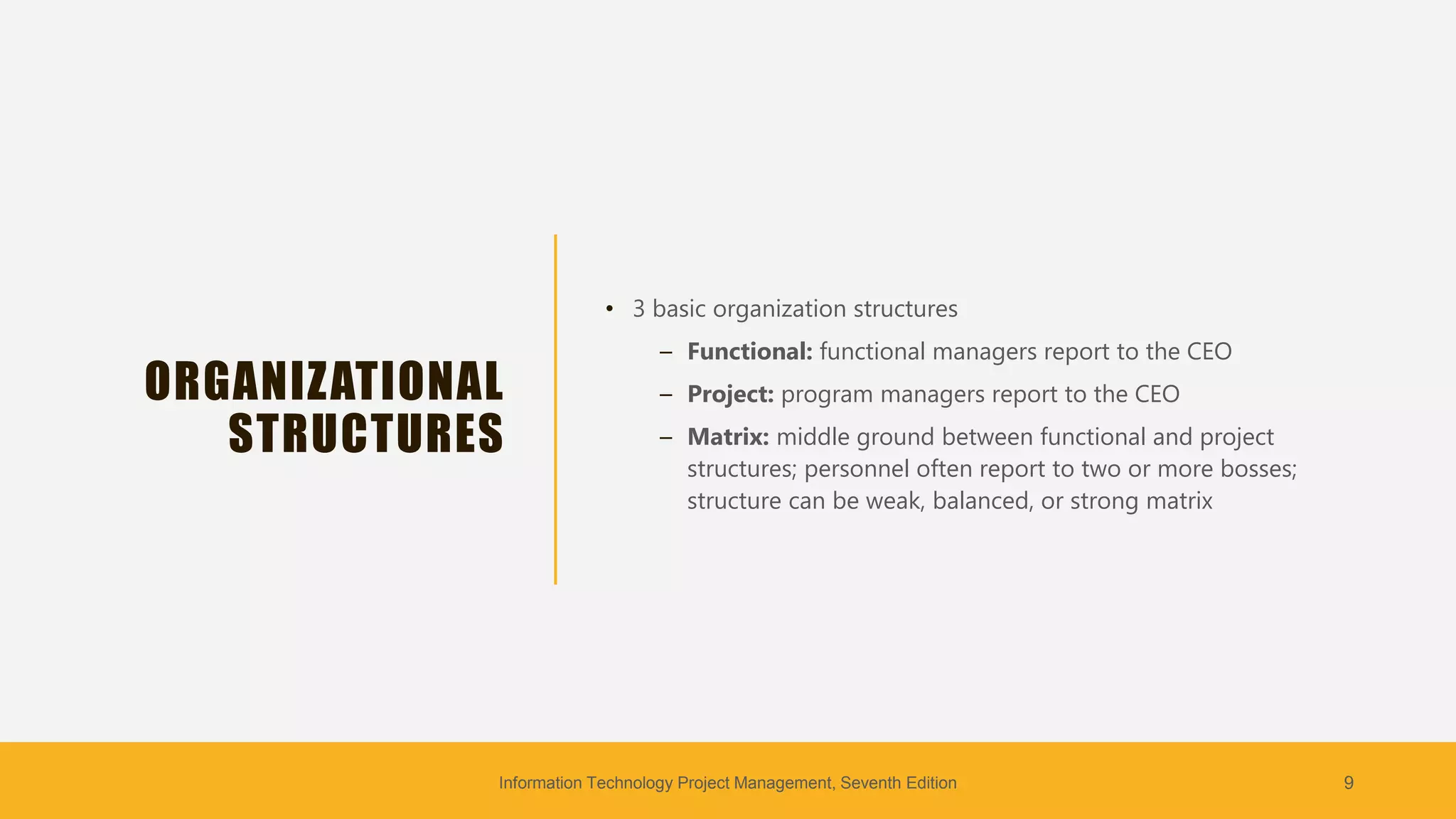 The project management and information technology context | PPTX