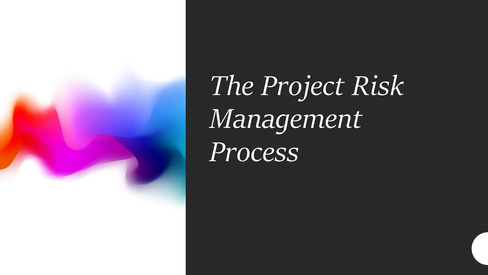 The Project Risk Management Process | PPT