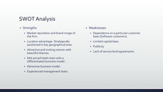 Hotel Industry Project | PPTX