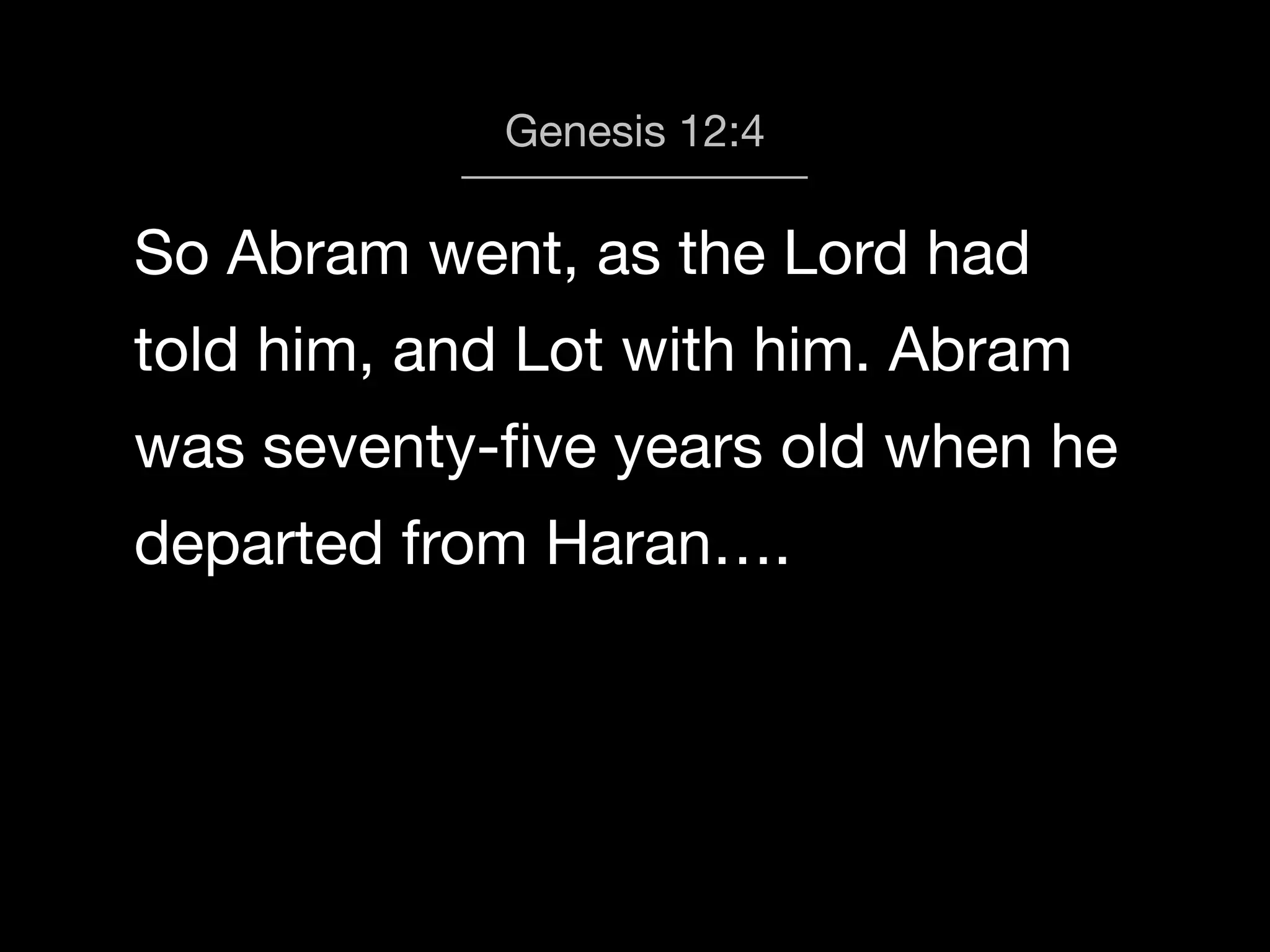 Sermon Slide Deck: "The Promise of Christmas Blessing" (Genesis 12:1-4 ...