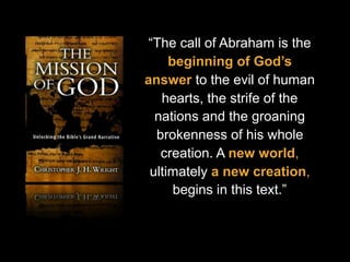 Sermon Slide Deck: "The Promise of Christmas Blessing" (Genesis 12:1-4 ...